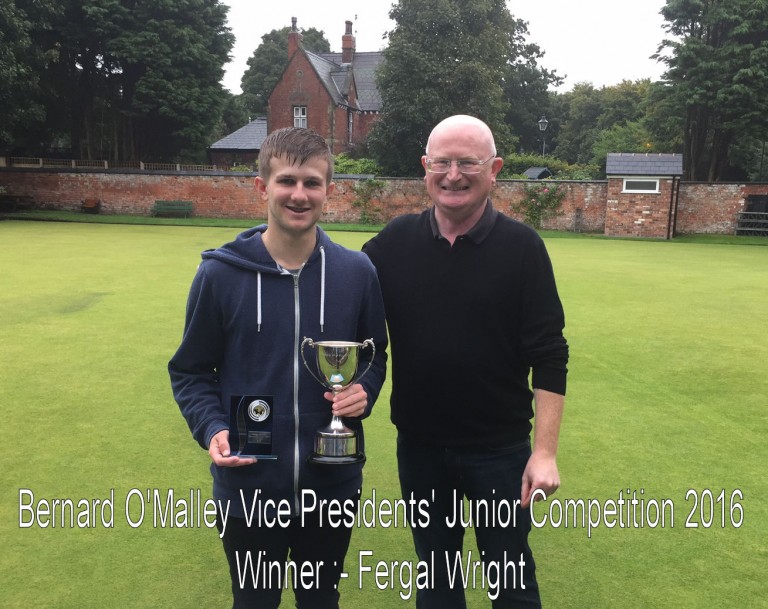 Bernard O’Malley Vice Presidents Junior Competition 2016 – Hesketh Arms ...